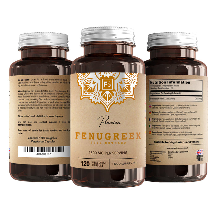 Fenugreek 33:1 Extract – Focus Supplements